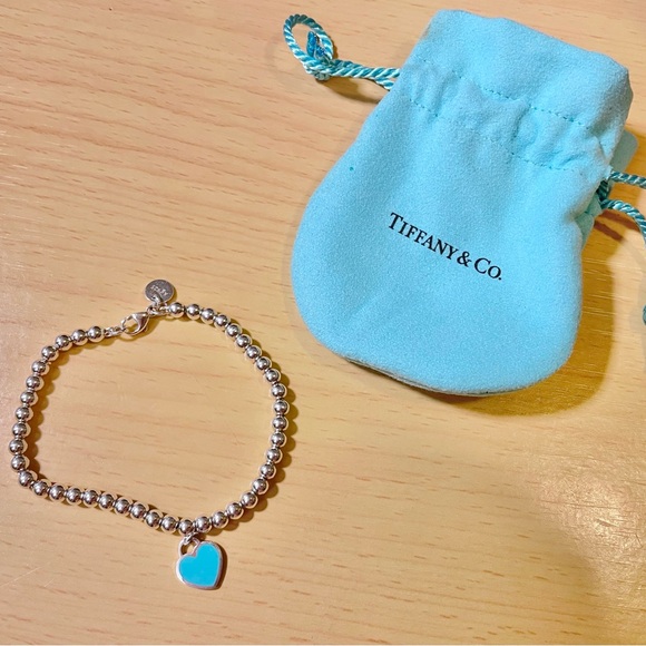 Tiffany & Co. | Jewelry | Return To Tiffanytiffany Blue Heart Tag Bead ...